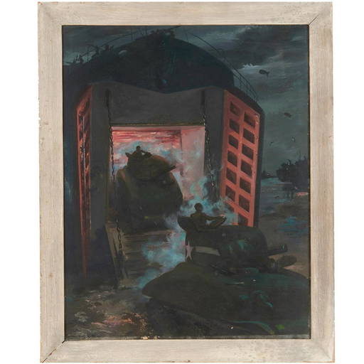 Lawrence Beall Smith, Oil On Masonite, C. 1944