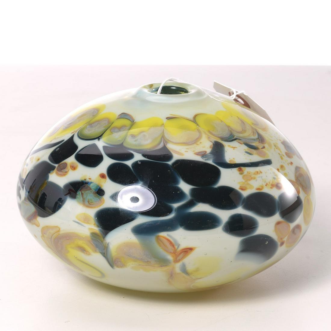 Richard Q. Ritter studio art glass vase - Jan 09, 2020 | Millea Bros ...