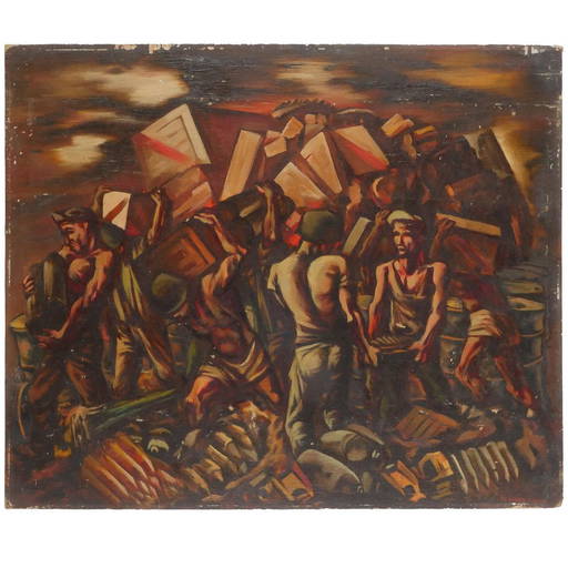 Howard Cook, Painting