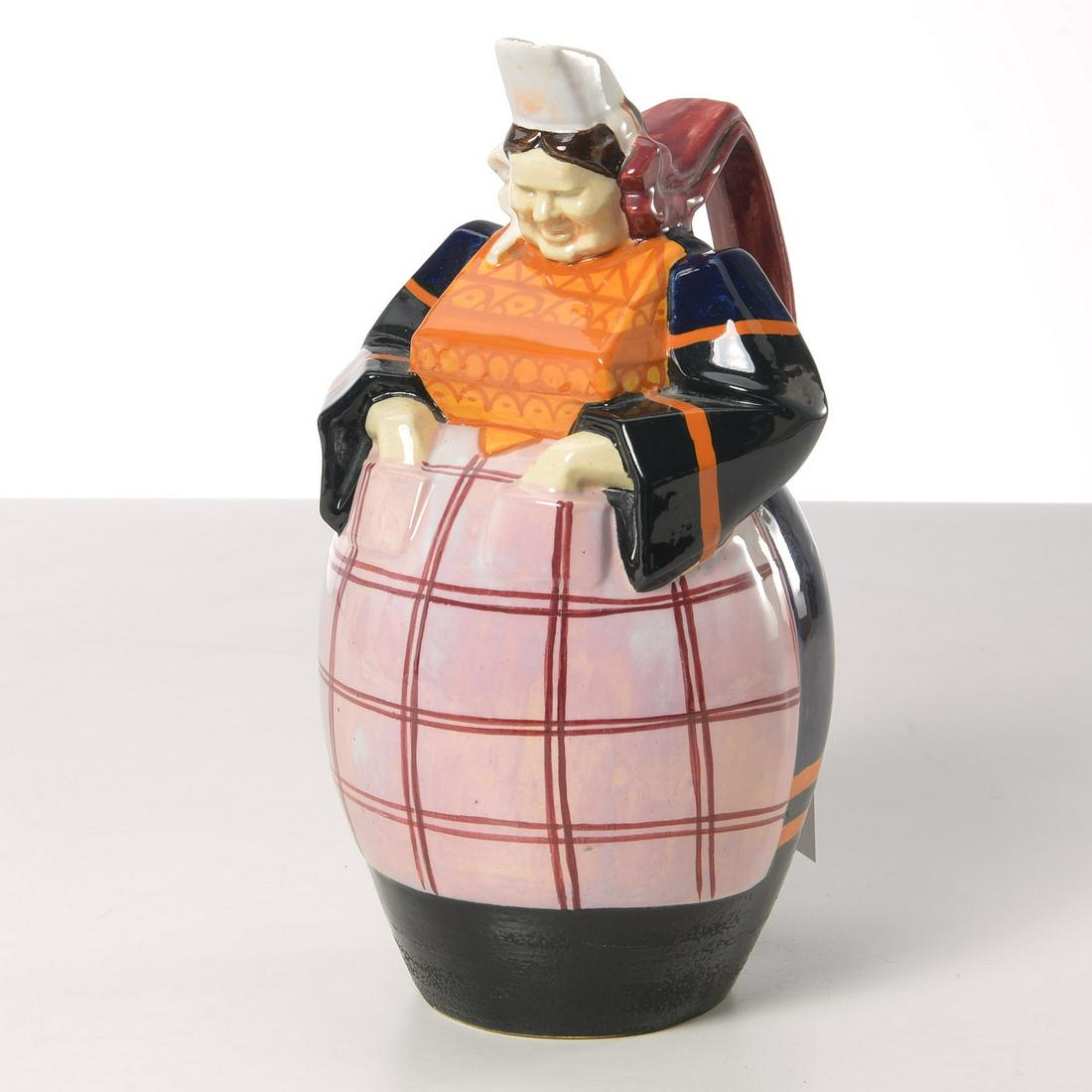 Charles Maillard, Quimper Figural Pitcher