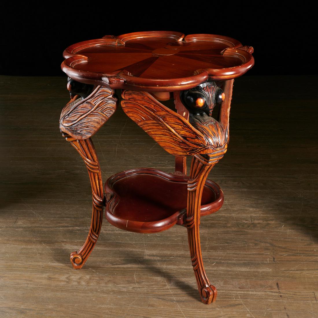 After Emile Galle, marquetry dragonfly table - Mar 27, 2020 | Millea ...