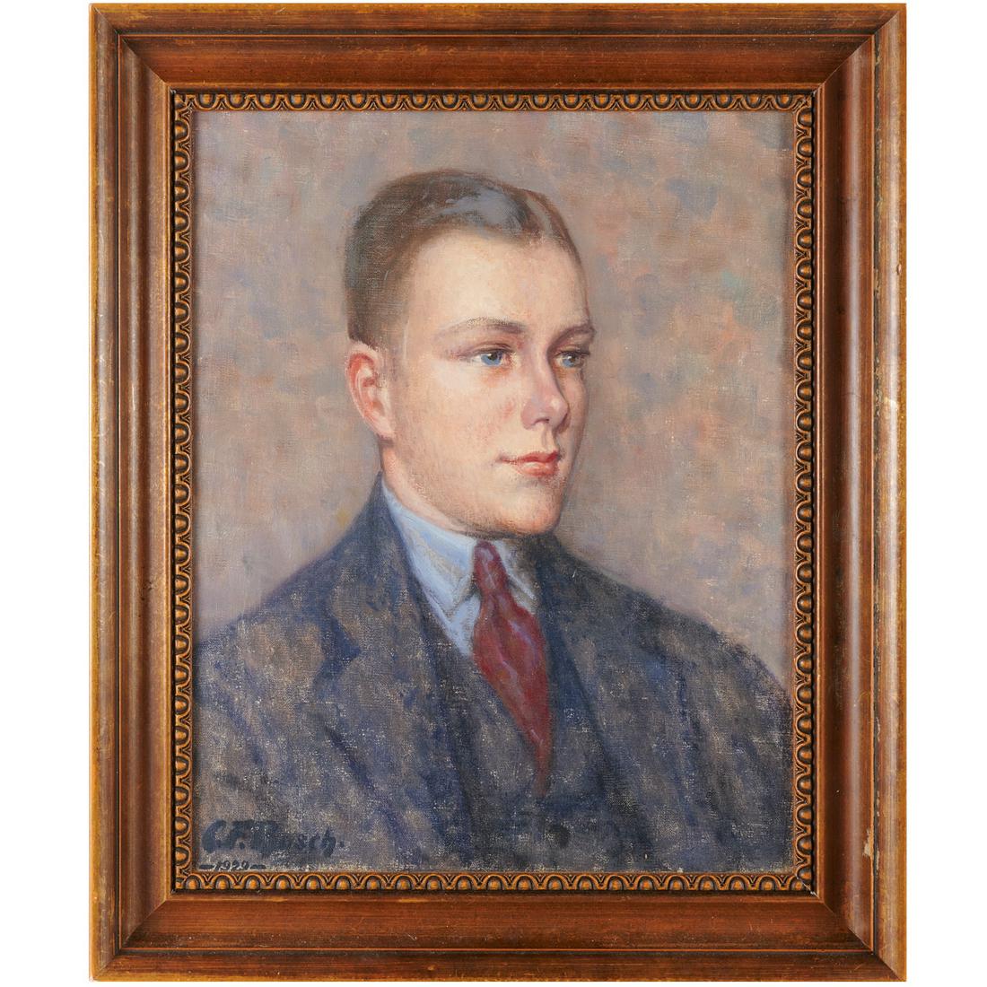 Clarence Francis Busch, portrait painting - Mar 27, 2020 | Millea Bros ...