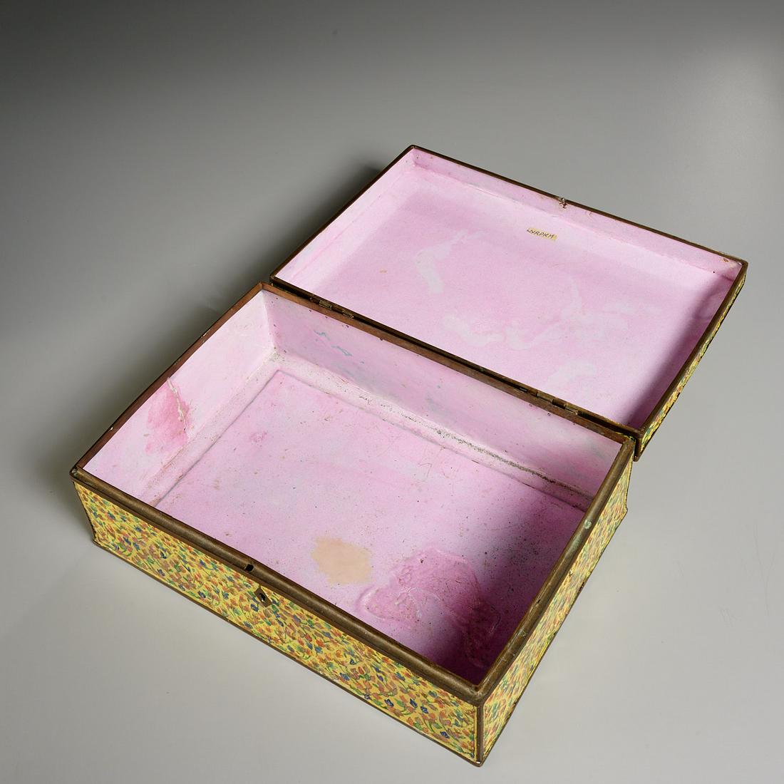 Antique Thai enameled copper lidded box - Jun 04, 2020 | Millea Bros ...