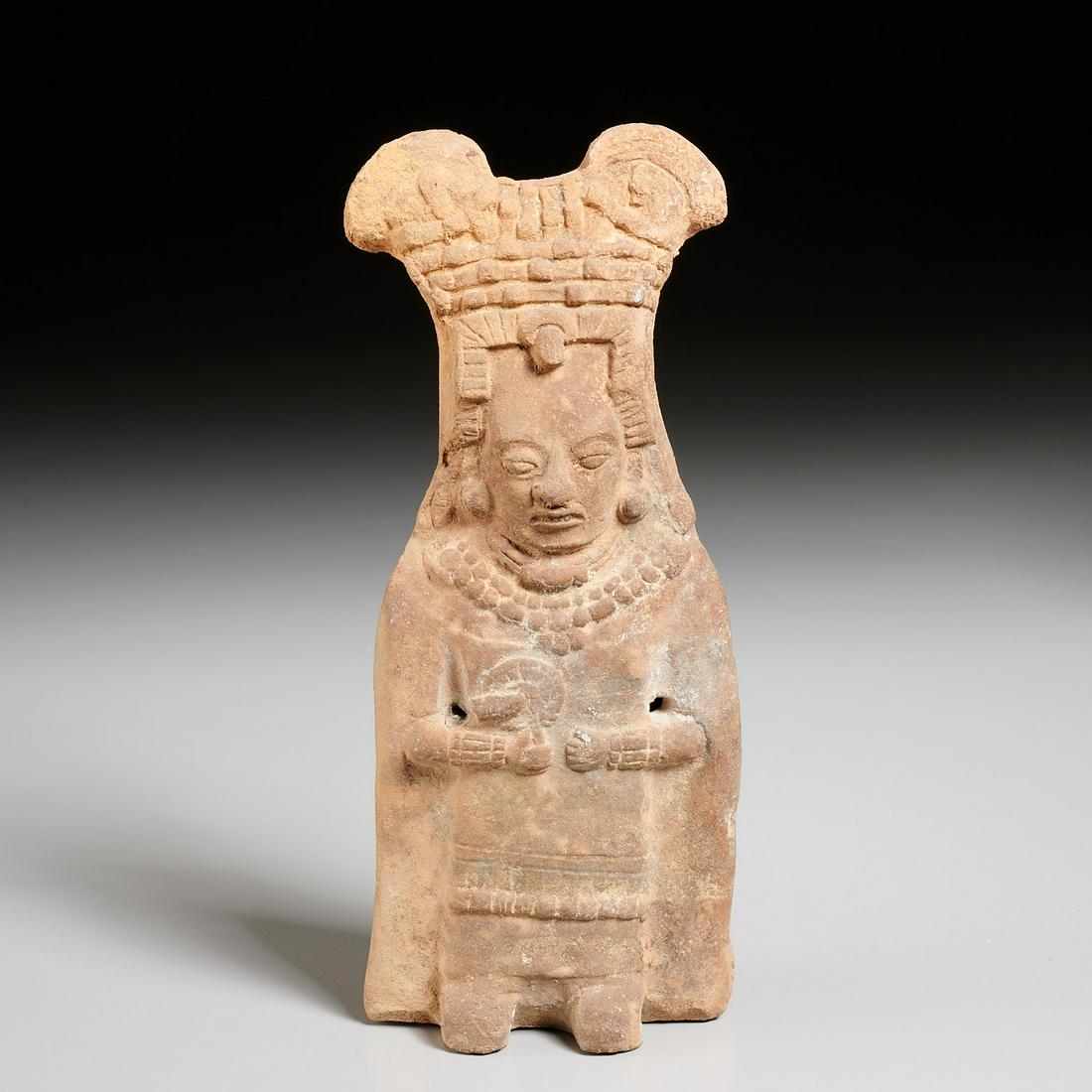 Pre-Columbian Mayan ceremonial rattle figure - Jun 05, 2020 | Millea ...