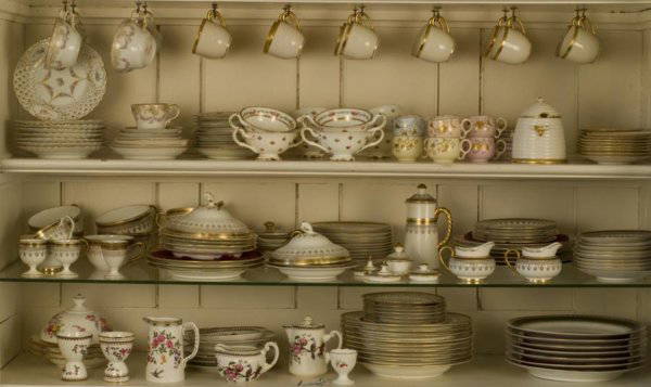 Group Partial Dinnerware Services By Cauldon, Limo