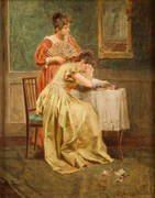 Oil painting by Leon Moran (1864-1941, American) - May 22, 2010 ...