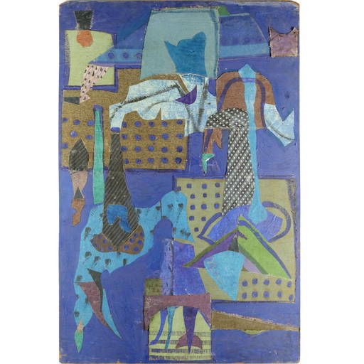 Jean Varda, large mixed media collage on panel (#1229) on Dec 01, 2021 ...