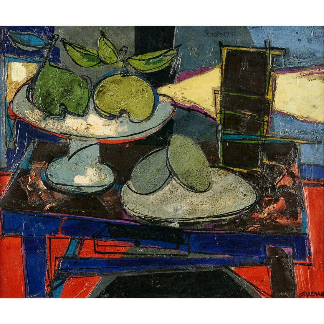 Claude Venard, Oil On Canvas