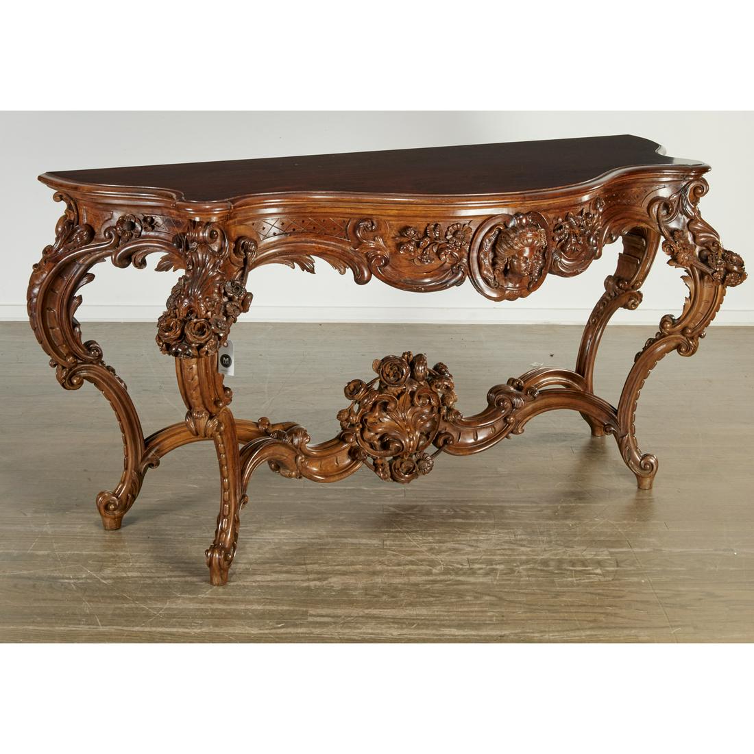 Alexander Roux (attrib.) Rococo Revival Console