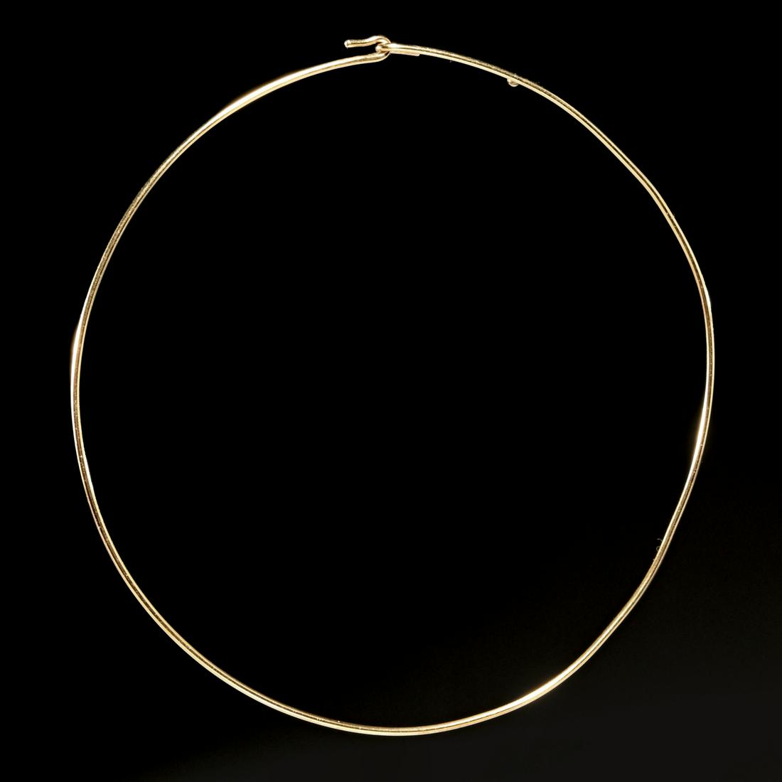 Cartier 18k Gold Wire Choker