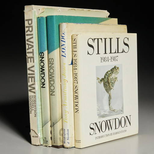 Tony Armstrong Jones/lord Snowden, (5) Signed Vols