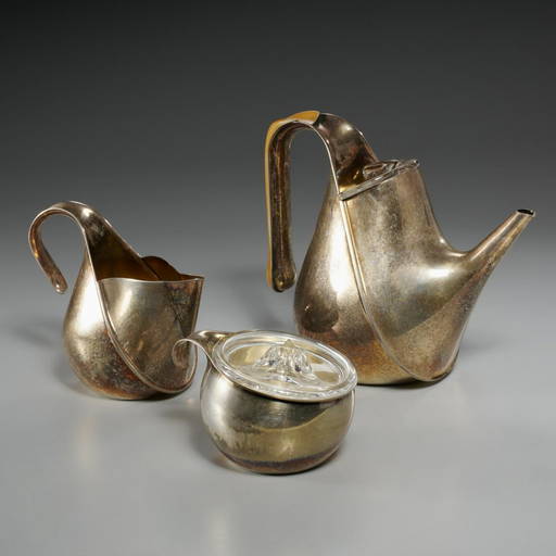 Oscar Tusquets for Alessi, modern tea service - May 18, 2022 | Millea ...