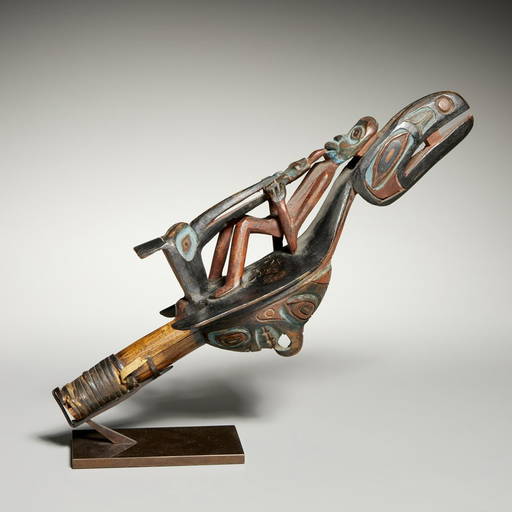 Tlingit or Haida Peoples, fine raven rattle - May 20, 2022 | Millea ...