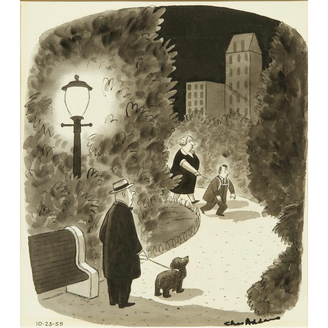 Charles Addams, original cartoon drawing, 1955 - Nov 16, 2022 | Millea ...