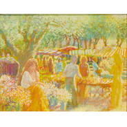 Henri Hecht MaÃ¯k (French, 1922-1993) Un beau printemps, 1983 (#0031 ...