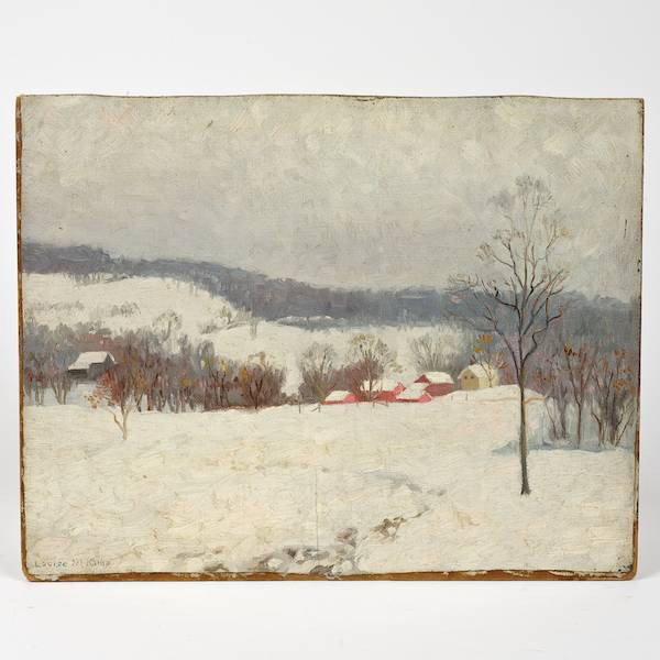 2061: Louise M. Kamp (1867-1959, American), painting