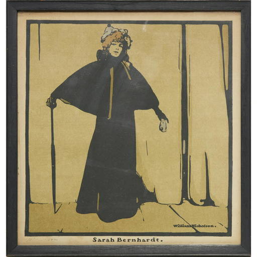 William Nicholson, Signed Lithograph