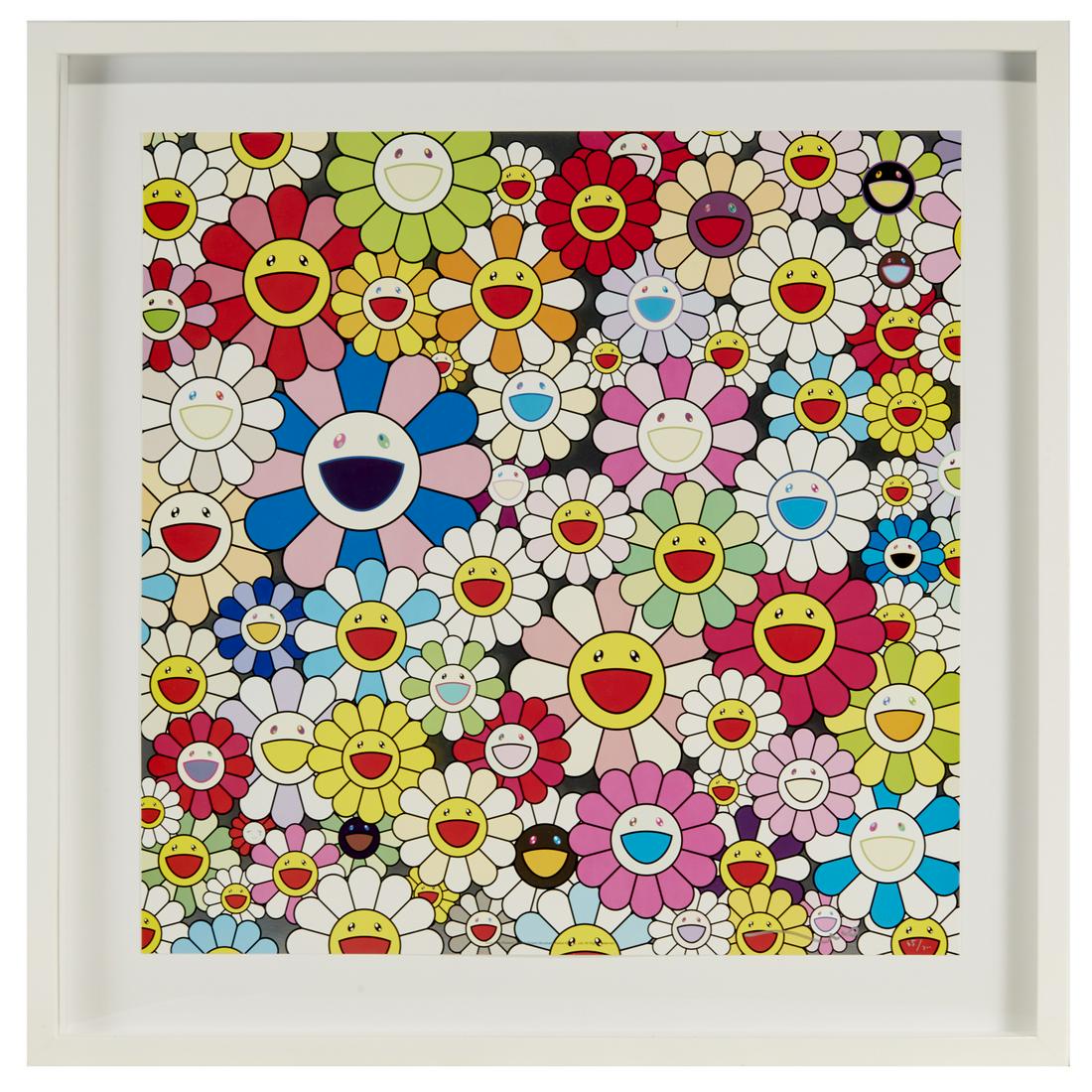 Takashi Murakami, Color Lithograph, 2011 Auction