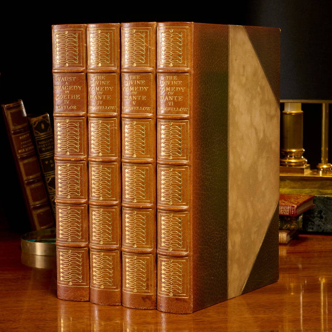 Divine Comedy & Faust, (4) Illustrated Vols., 1906 Auction