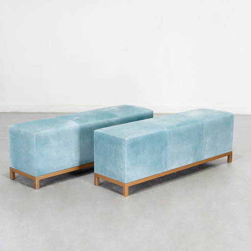 Christian Liaigre, Pair 'grume' Benches