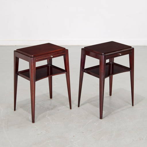 Barbara Barry For Baker, Pair Side Tables