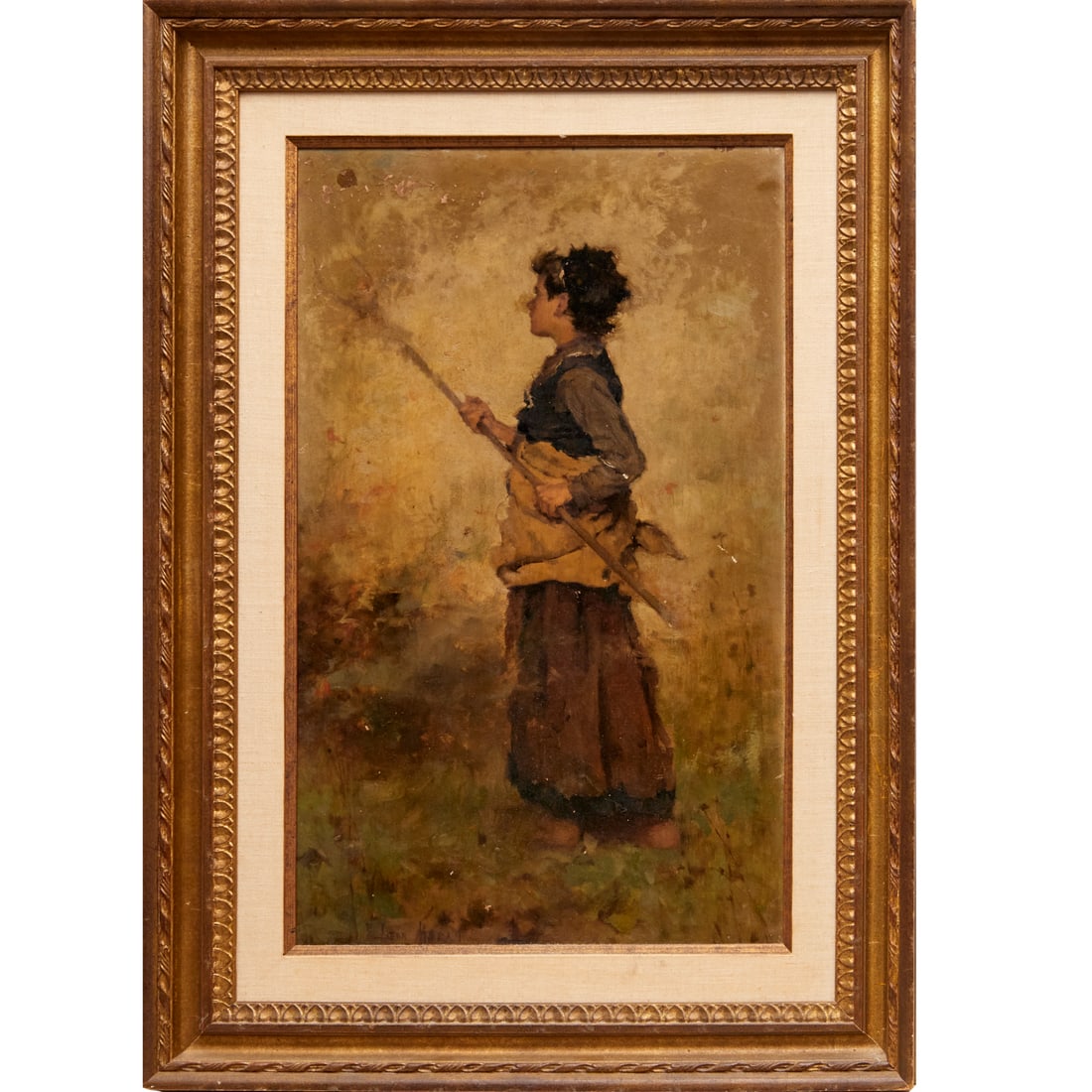 Leon Moran, Oil On Board Auction