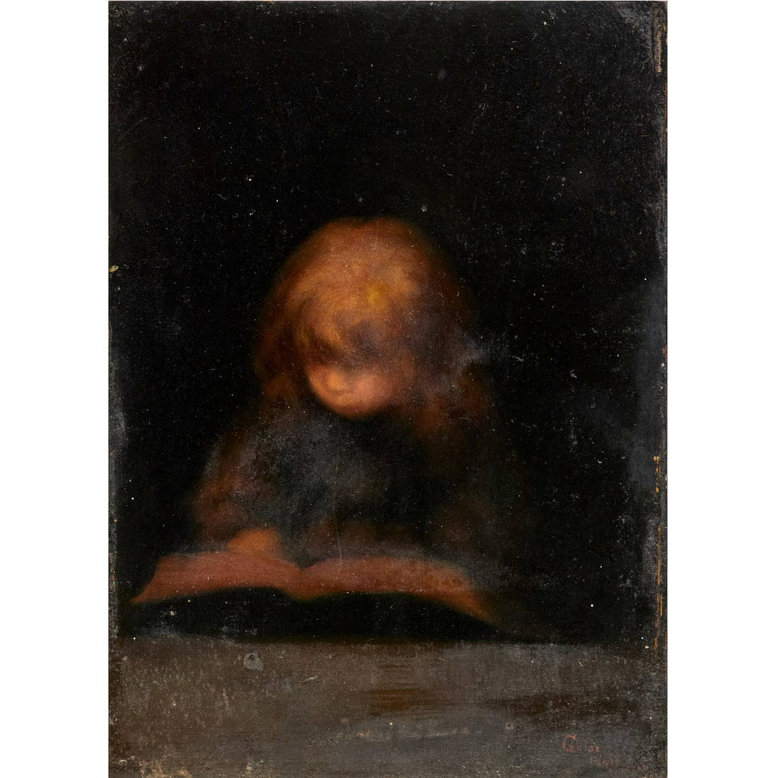 Marie Guise Newcomb (attrib), Oil On Panel Auction