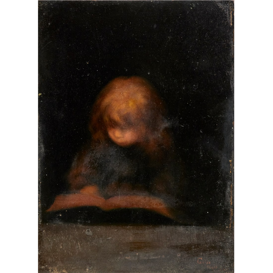 Marie Guise Newcomb (attrib), Oil On Panel Auction