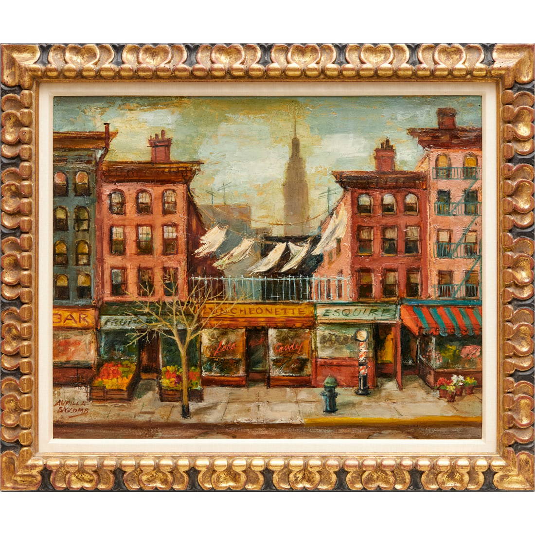 Ashcan School, Oil On Board Auction