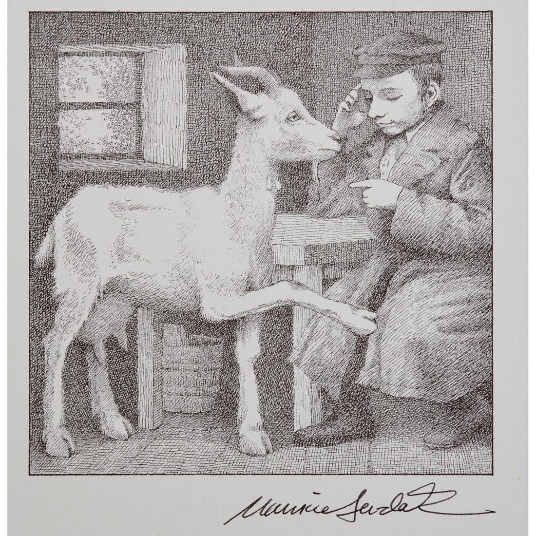Maurice Sendak, Signed Zlateh The Goat Print Auction