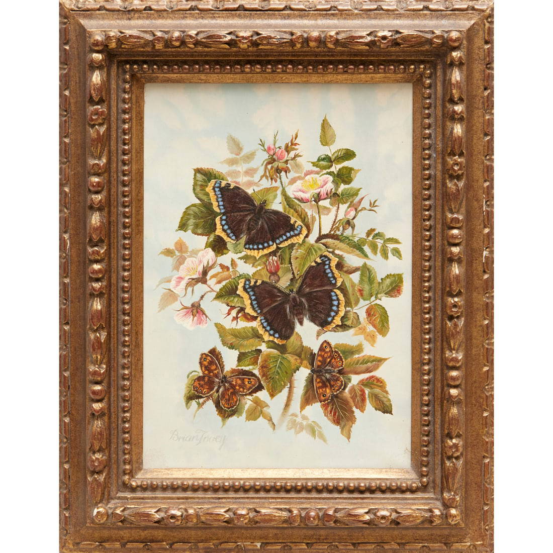 Brian Tovey, Oil On Canvas, Barbara Walters Coll. Auction