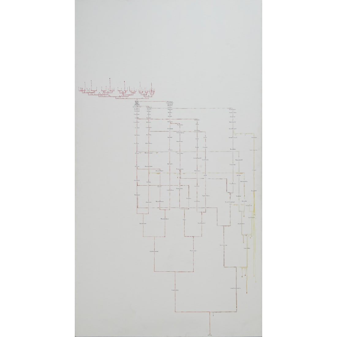 Nicholas Rule, Ink And Acrylic On Canvas, 1992 Auction