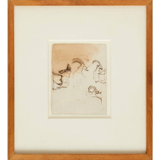 Old Master School, Two Sided Drawing