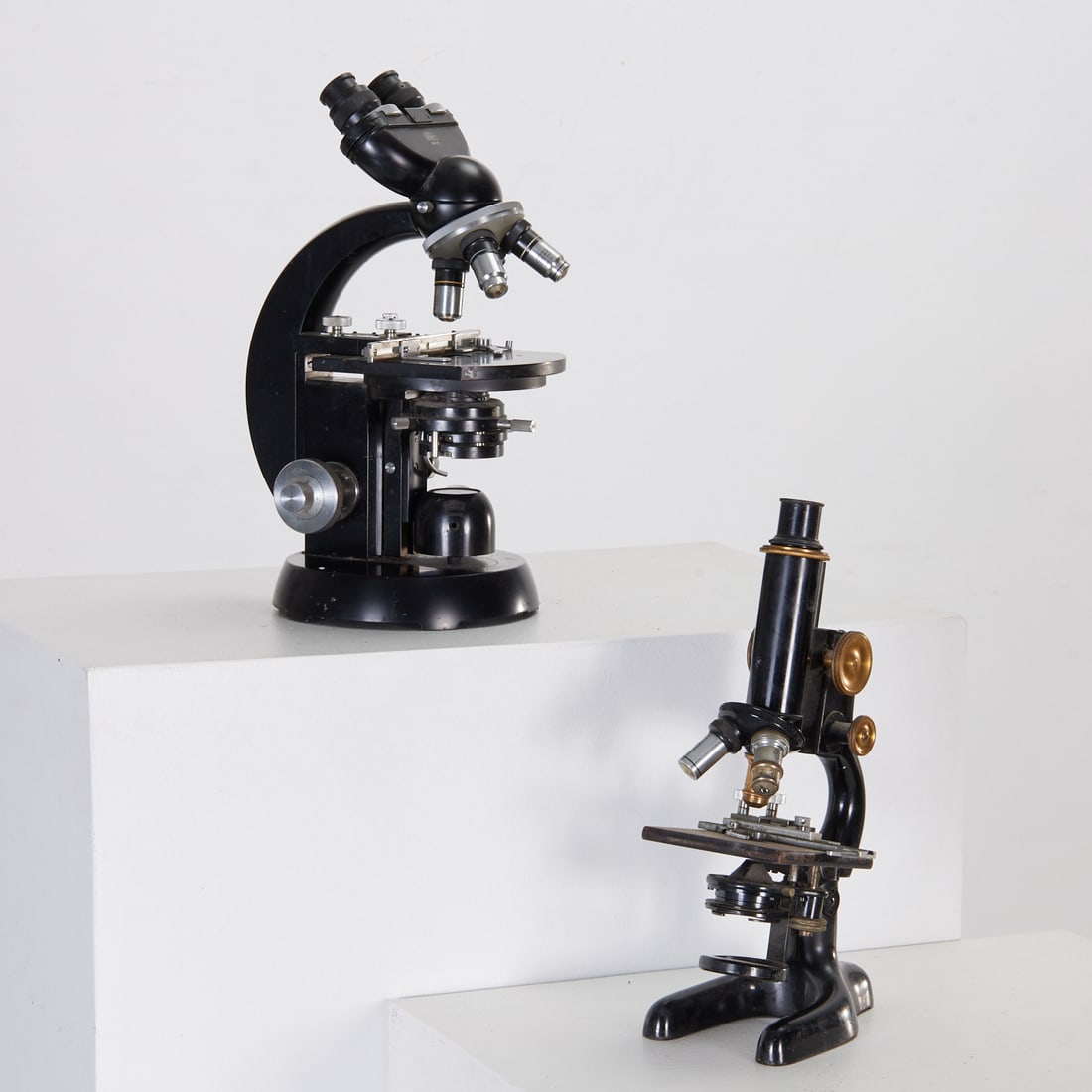 (2) Vintage Microscopes Auction