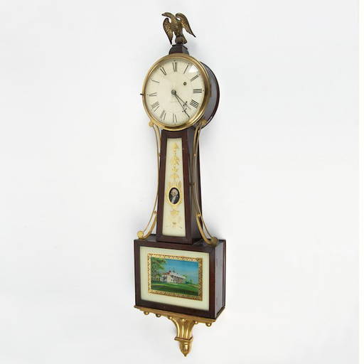 Waltham George Washington banjo clock - Dec 15, 2012 | Millea Bros Ltd ...