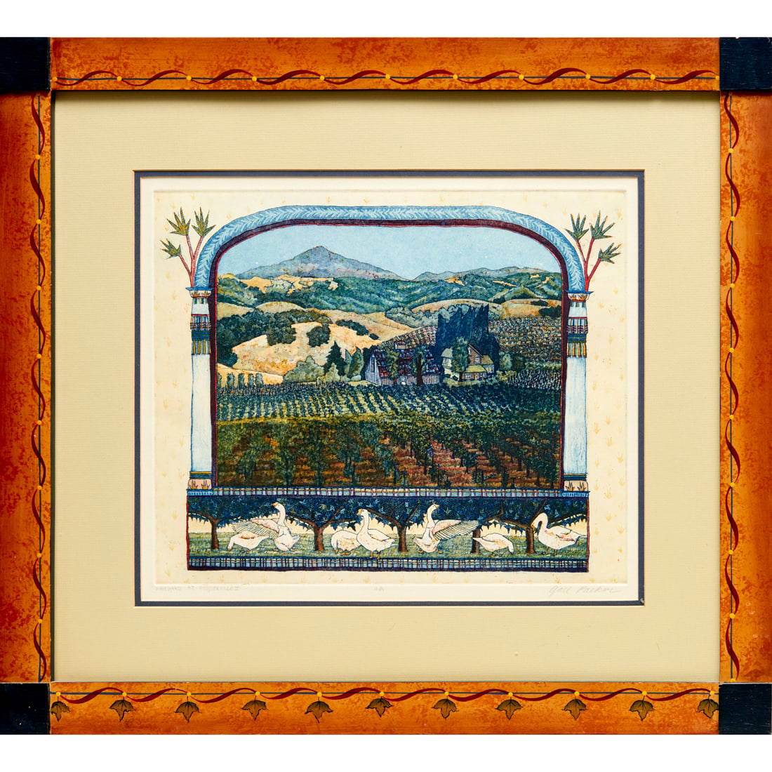 Gail Packer, Aquatint Etching, Artist's Proof Auction