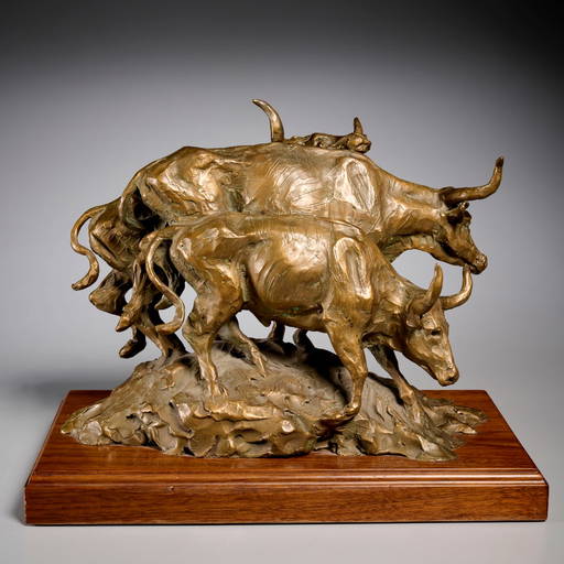 Jim Agius, Bronze Sculpture, 1998