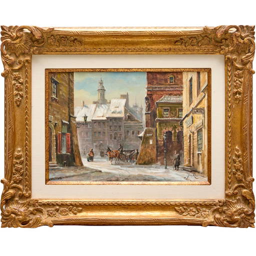 Jan Rawicz, Oil On Canvas