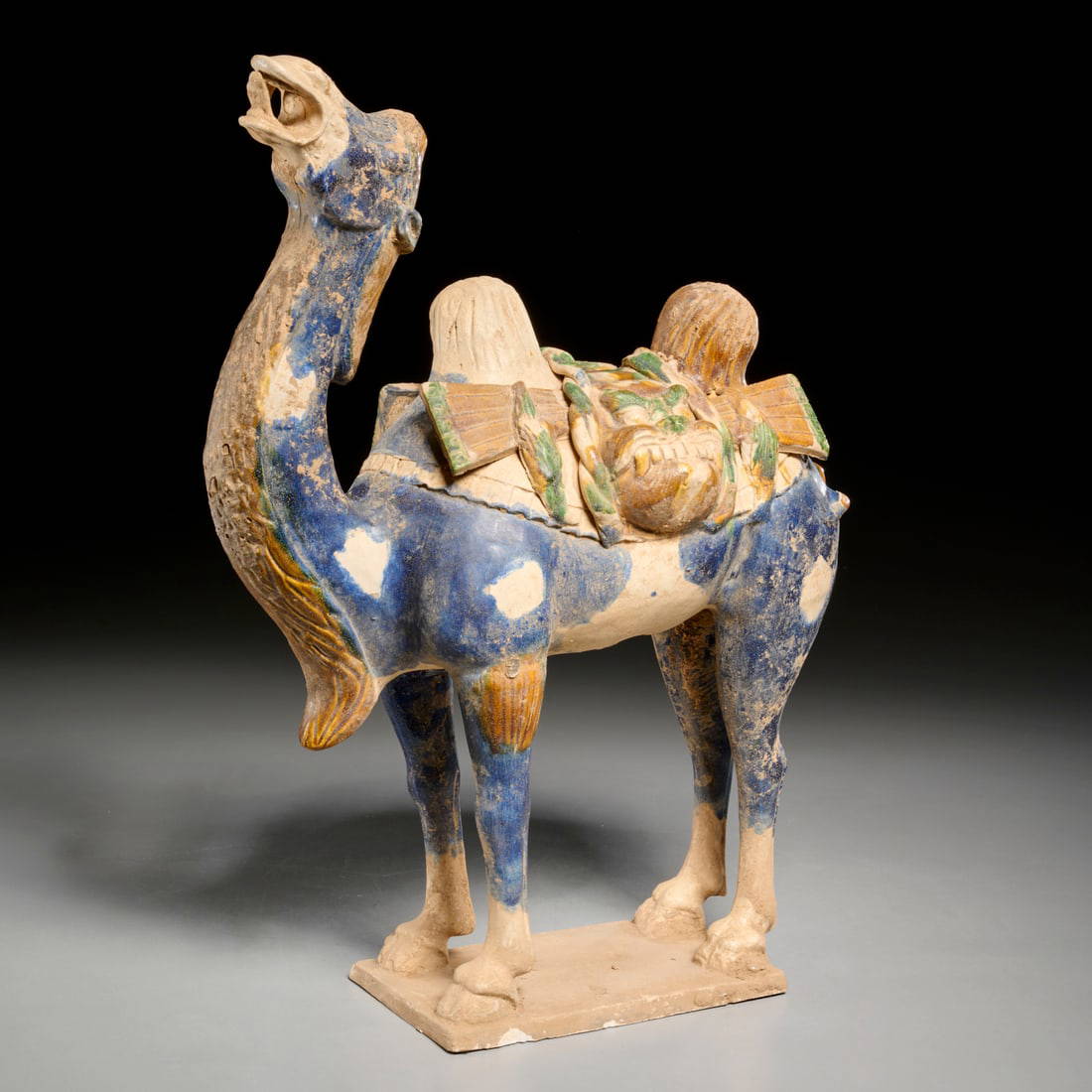 Tang Dynasty Style Sancai Camel Auction