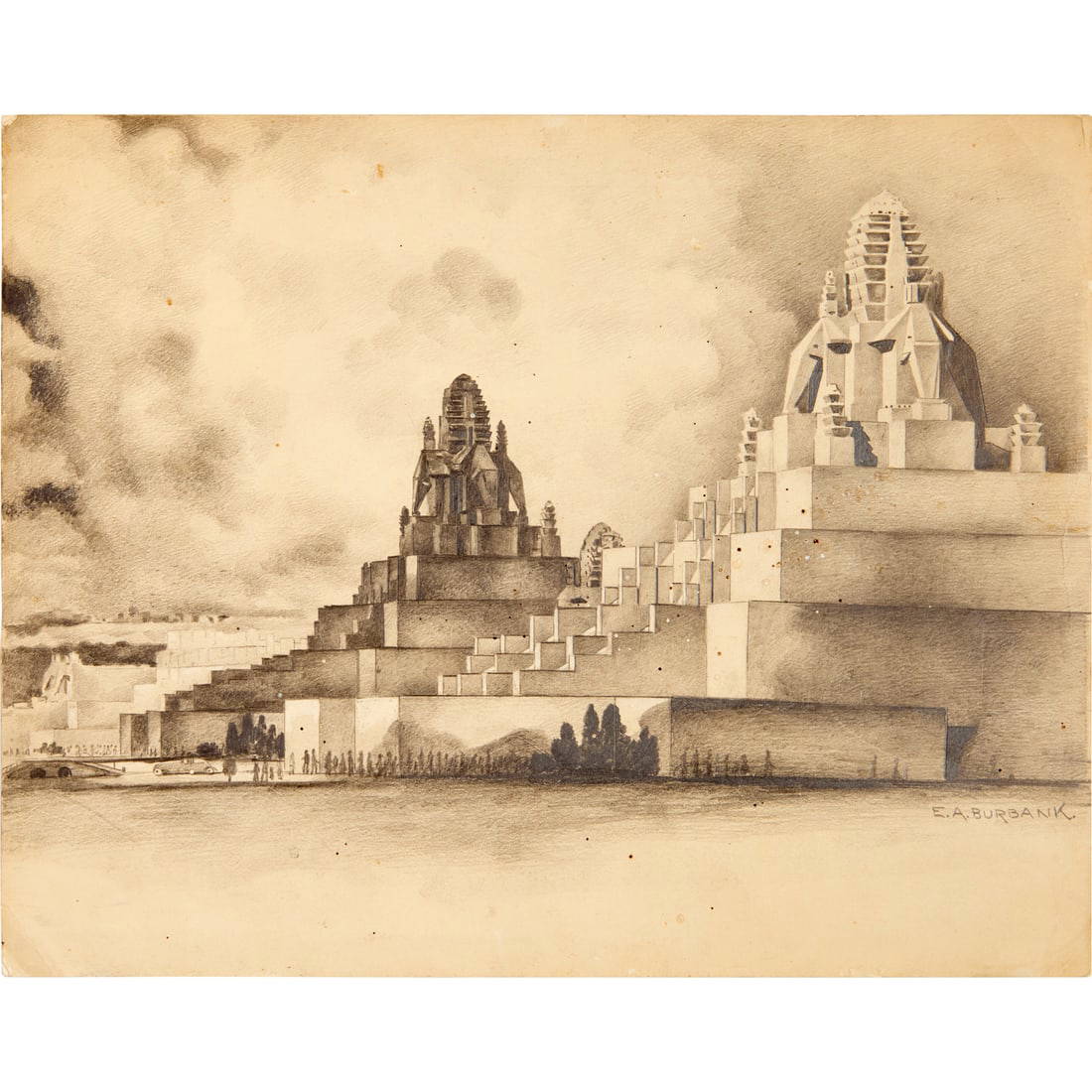 Elbridge Ayer Burbank, 1939 World's Fair Design Auction