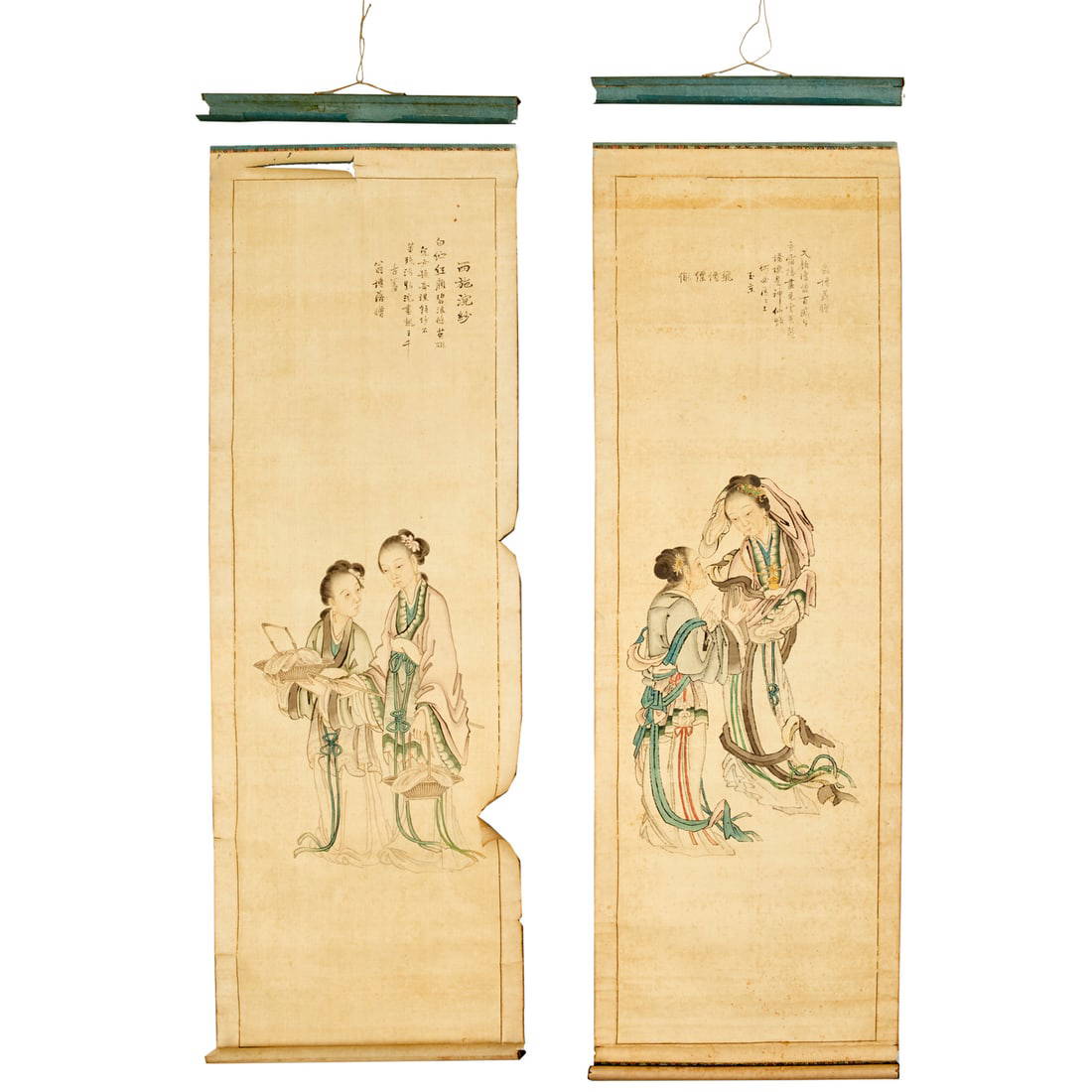 (2) Chinese Scroll Figure Paintings, Qing Dynasty - Jul 16, 2025 ...