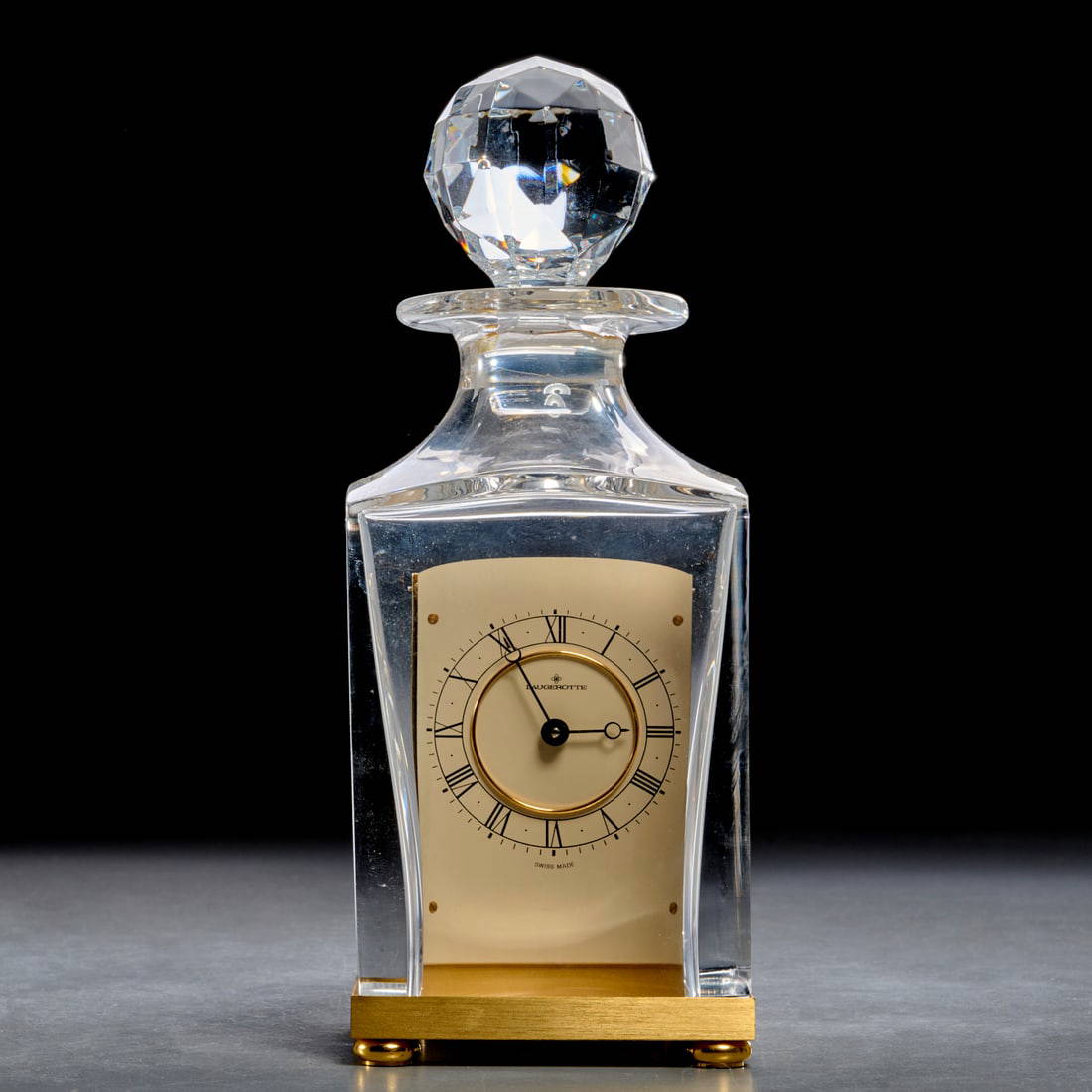 Jean Roulet / Laugerotte St. Louis Decanter Clock - Jul 18, 2025 ...