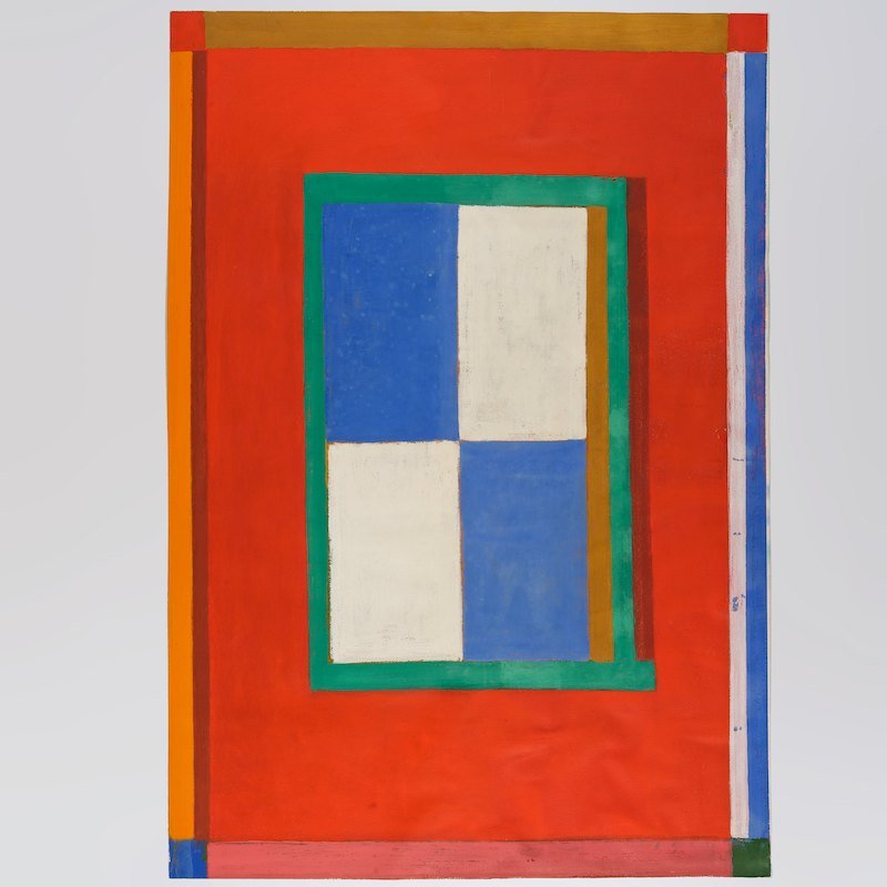 Wolf Barth (1926-2010, Swiss), painting