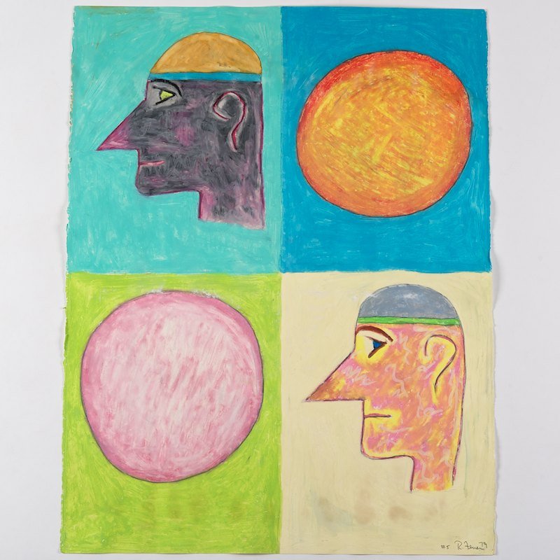 Rafael Ferrer (b. 1933, Puerto Rican), Pastel