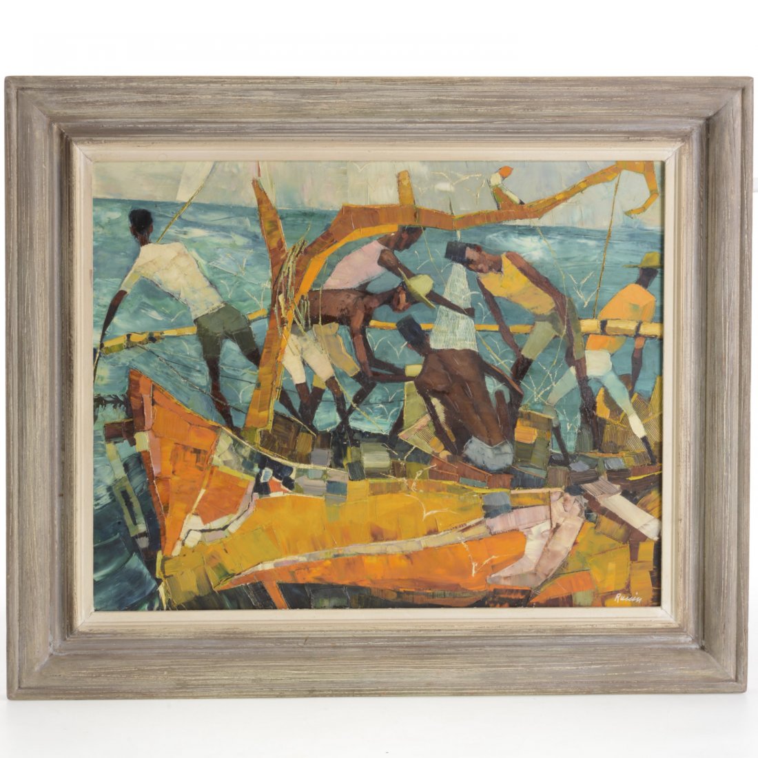 George Russin, painting - Nov 06, 2015 | Millea Bros Ltd in NJ