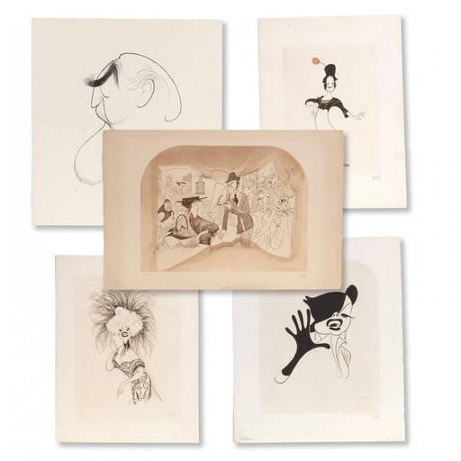 Al Hirschfeld, (5) Lithographs