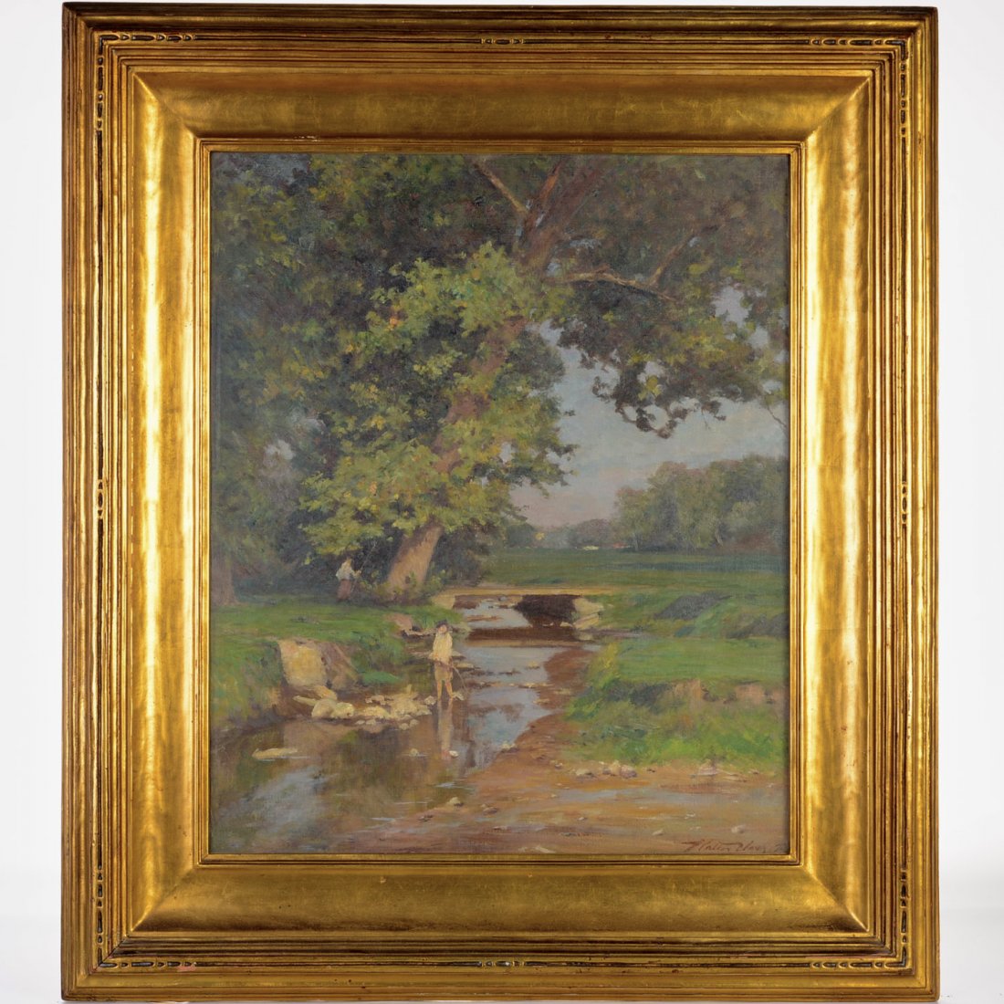 Walter Clark, painting