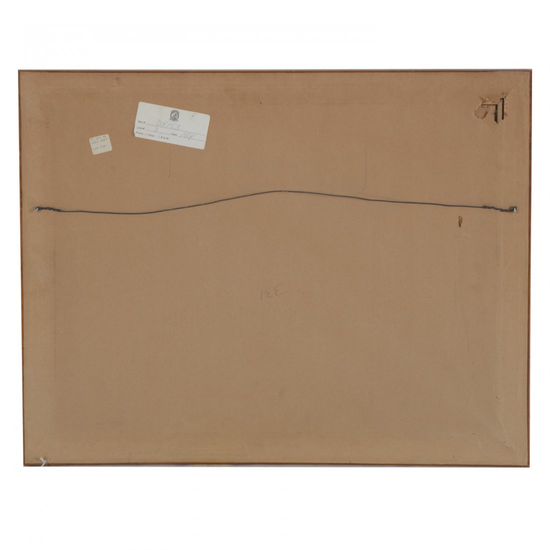 T.H. Redman, bull painting