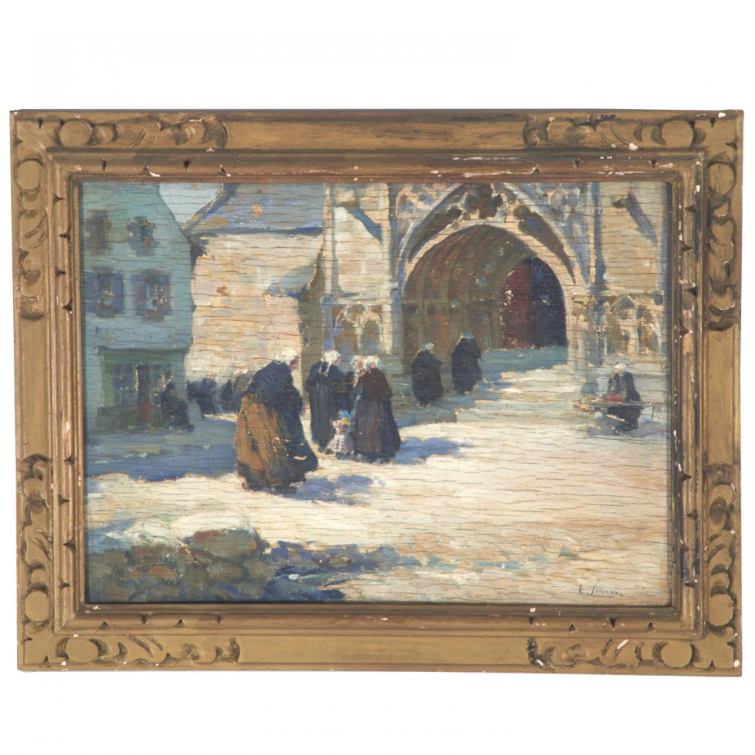 Emile Joseph Jules Simon, Painting