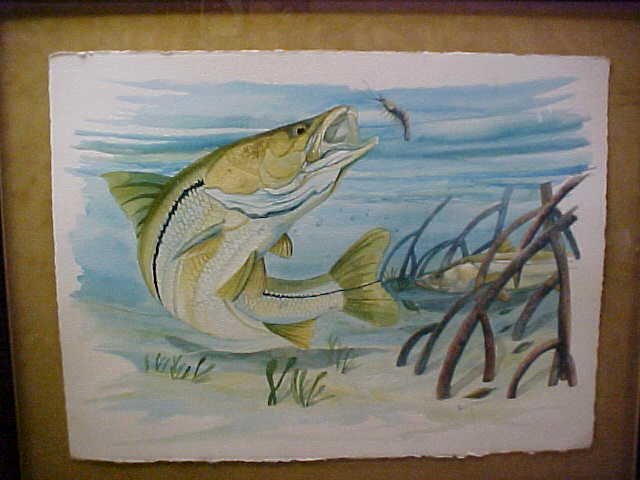 SIGNED Paul McPhee WaterColor Painting